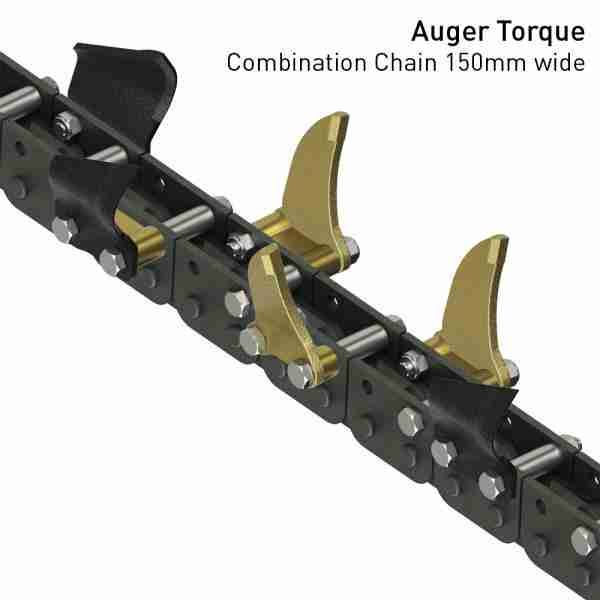 Auger Torque MT600 Excavator/Skidsteer Mounted Hydraulic Trencher