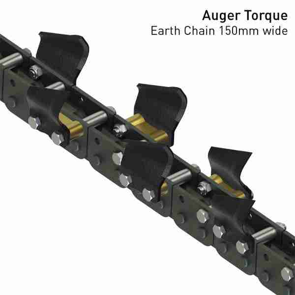 Auger Torque MT600 Excavator/Skidsteer Mounted Hydraulic Trencher
