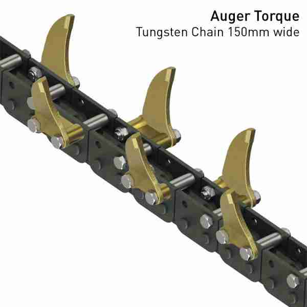 Auger Torque MT600 Excavator/Skidsteer Mounted Hydraulic Trencher