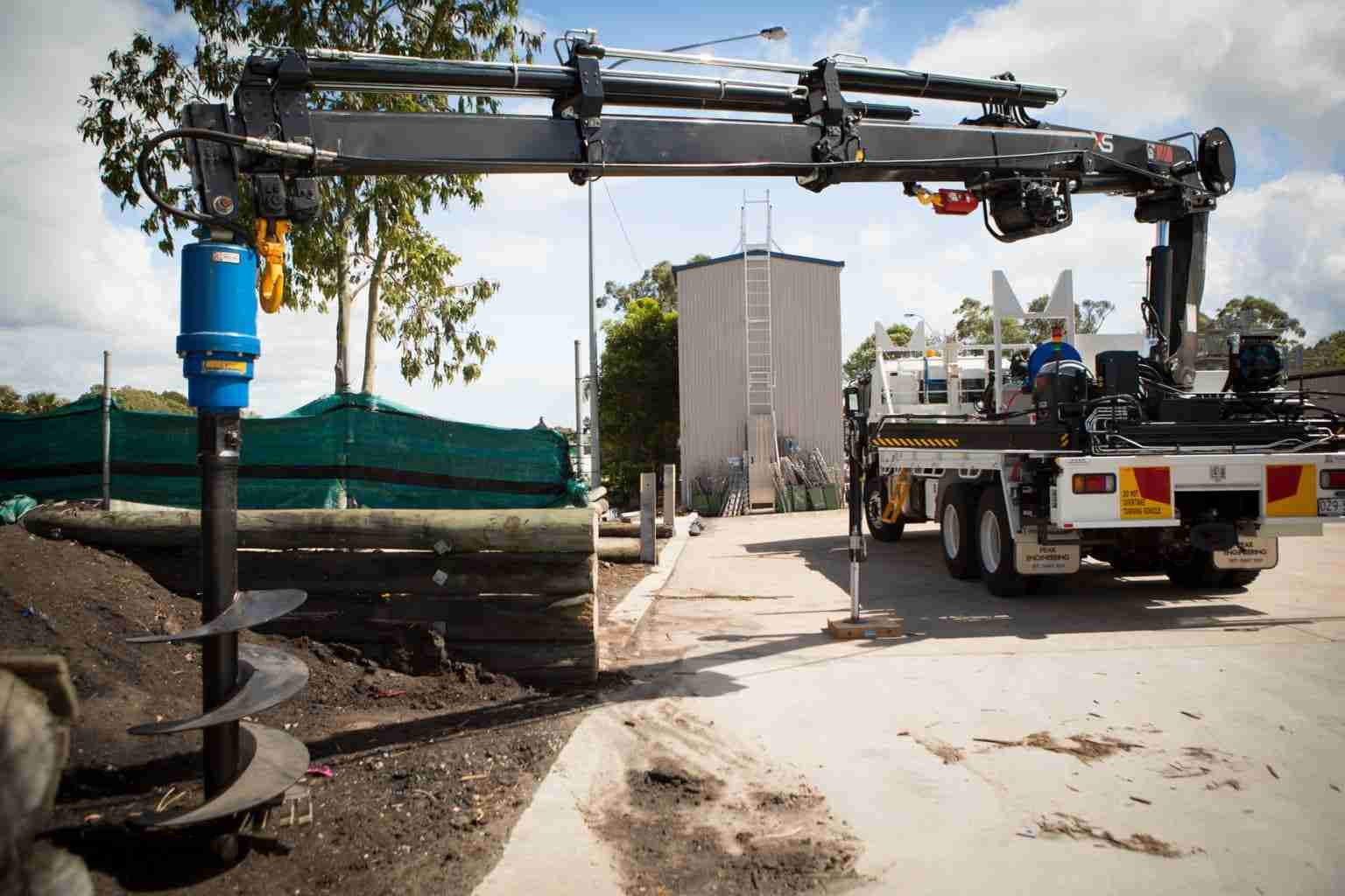 Auger Setups for Hiabs and Truck Cranes | Mouse Valley Equipment Ltd