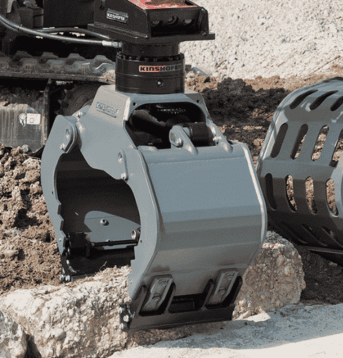 Kinshofer HPX Rotating Selector Grabs | The Attachment Company