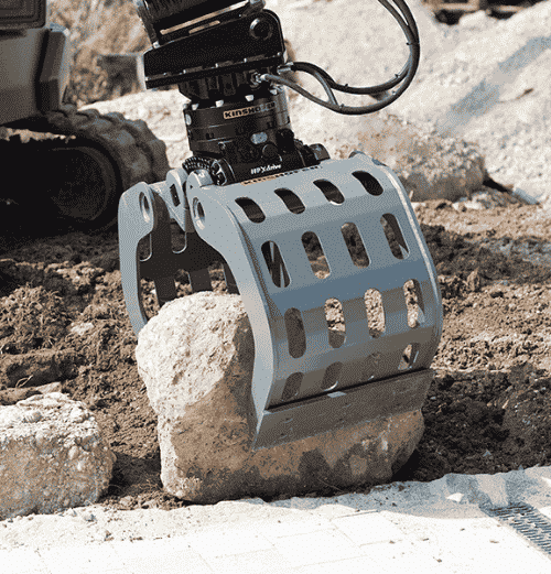 Kinshofer HPX Rotating Selector Grabs | The Attachment Company