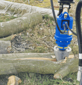 Auger Torque 3500MAX Log Splitter Package c/w Locking Cradle Hitch and ...