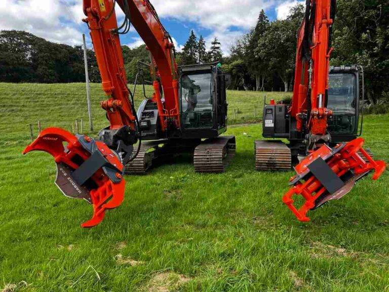Echotec TS300 Fixed Tree Shear (14-16t Excavators) | The Attachment Company